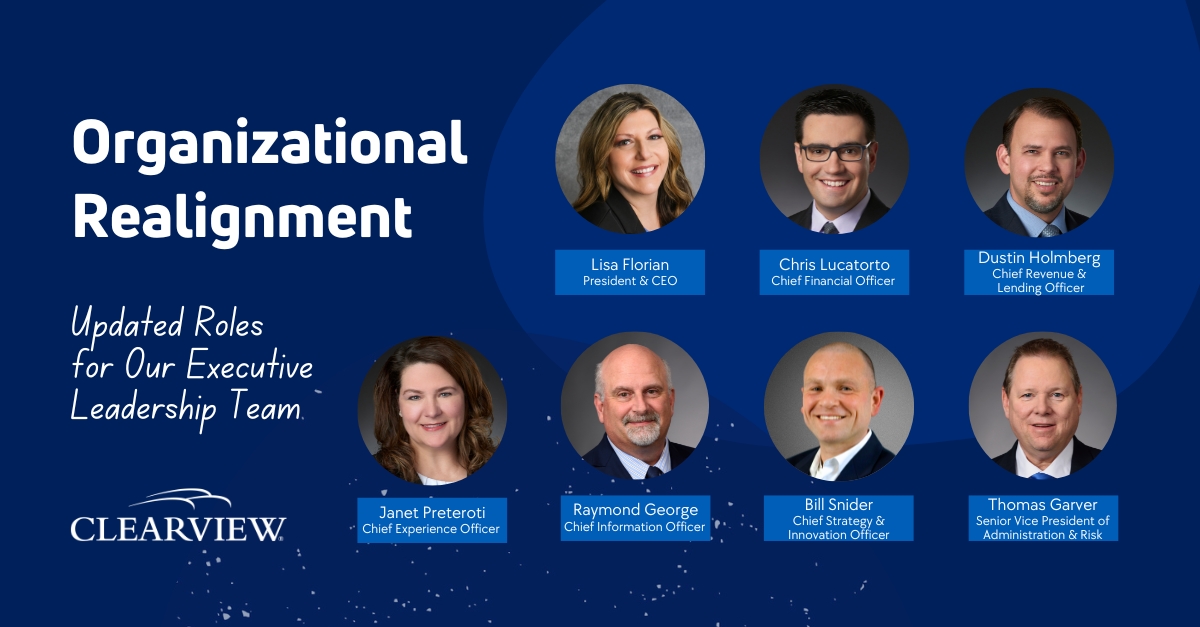 Clearview Announces Organizational Realignment